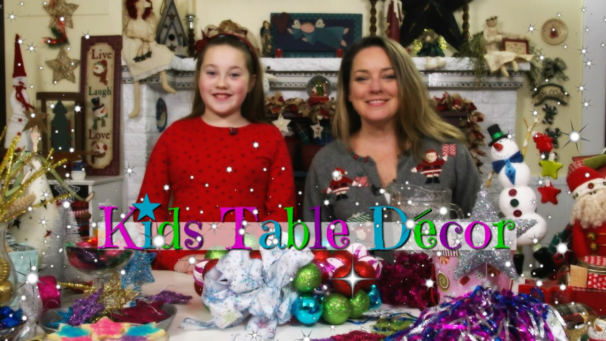SABStv In the Workshop - Kids Table Decor - Stephanie Beaumont